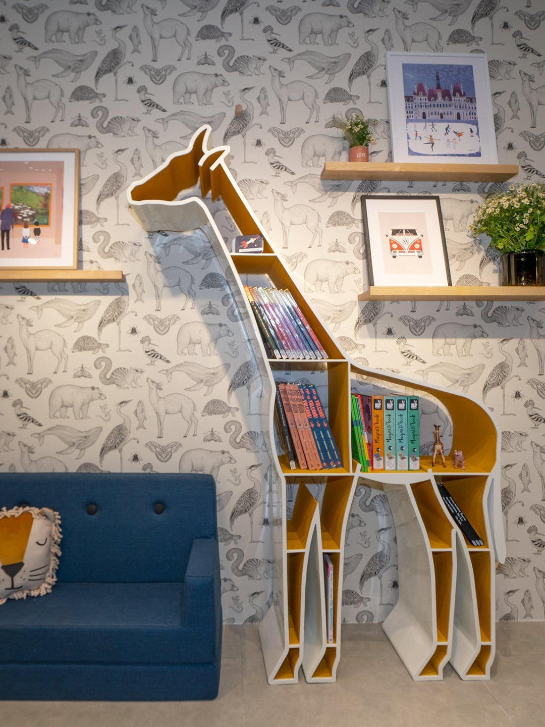 Giraffe Library｜Kids Bookshelf – Bimbocasa