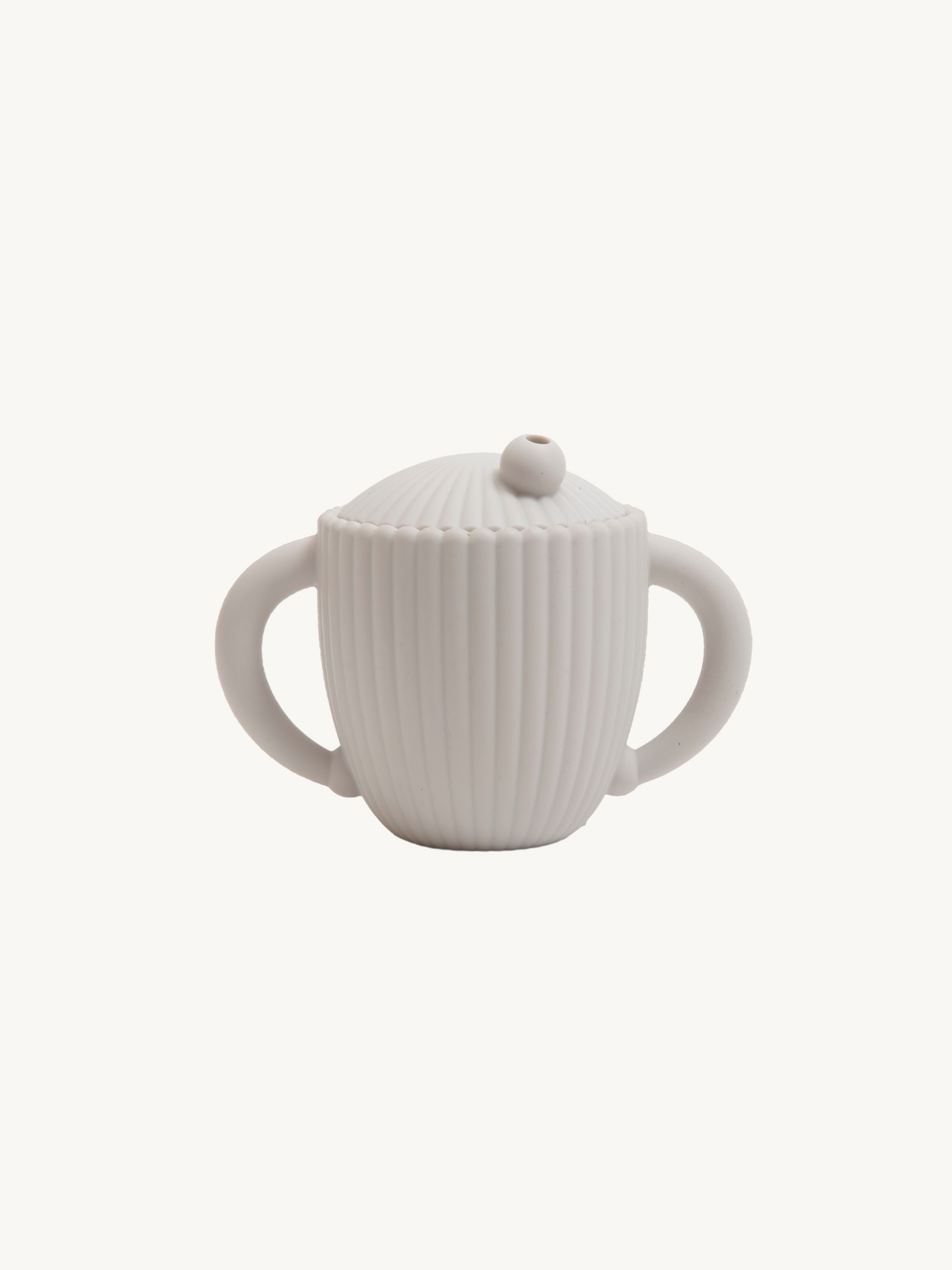 Seashell Cup with Handles - Sand｜Baby Cup – Bimbocasa
