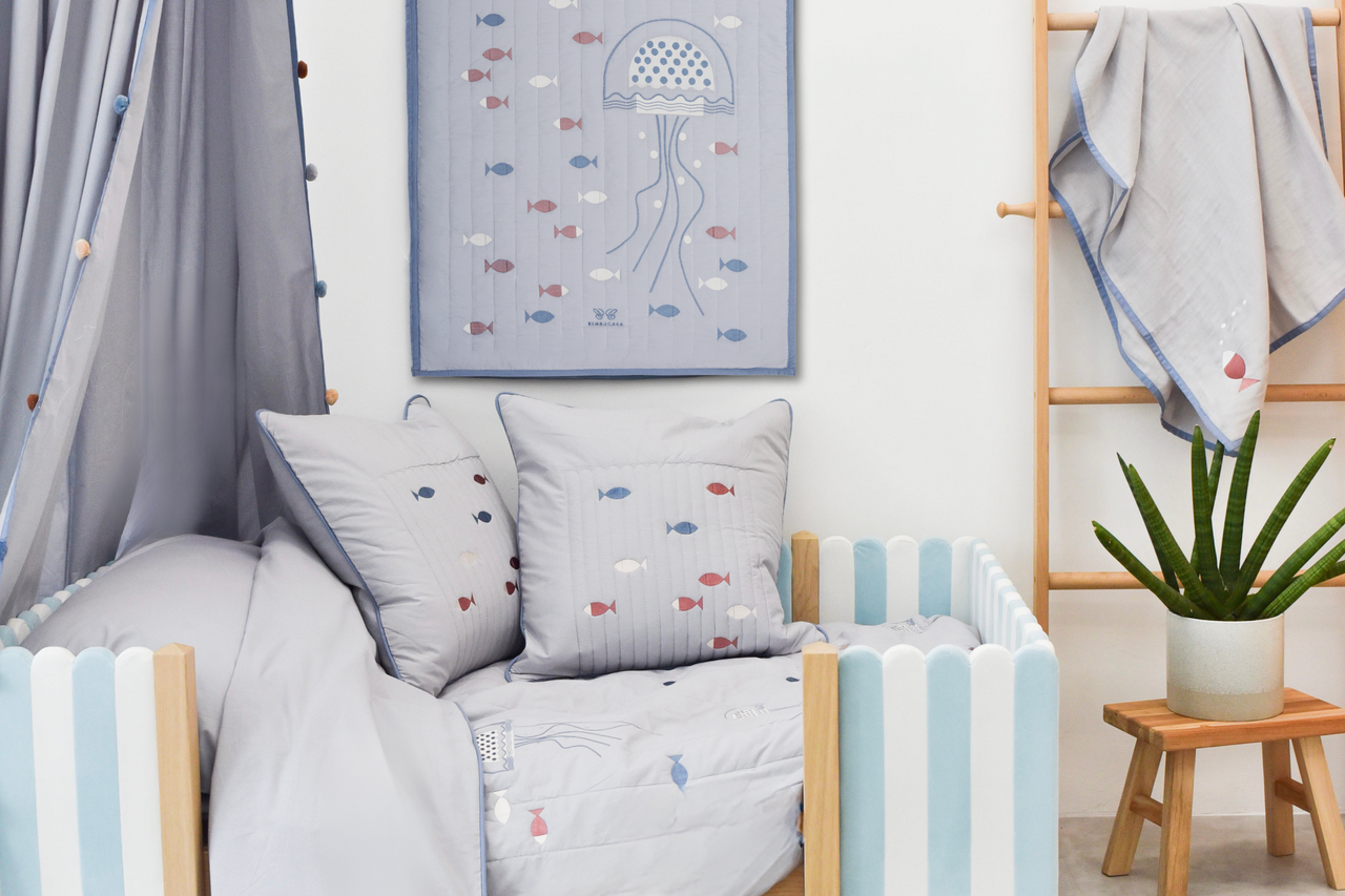 Fish Dance Collection – Ocean-Inspired Kids Decor | Bimbo Casa – Bimbocasa